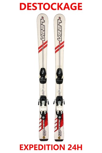 Used Kids Ski DYNAMIC "VR 27" Size: 110 CM = 1 Meter 10 + Bindings ...