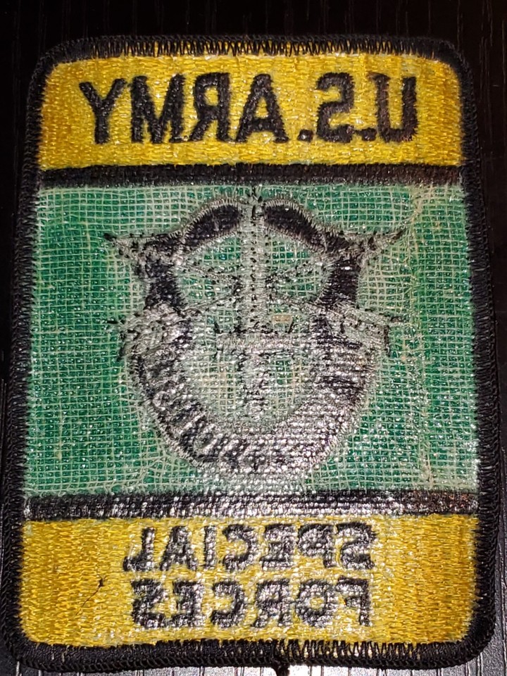 1960s 70s US Army SF Special Forces Original Patch L@@K!!! | eBay