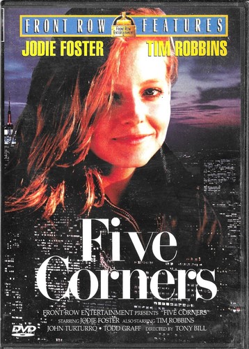 FIVE CORNERS - 1987 FILM - JODIE FOSTER, TIM ROBBINS - 1999 FRONT ROW ...