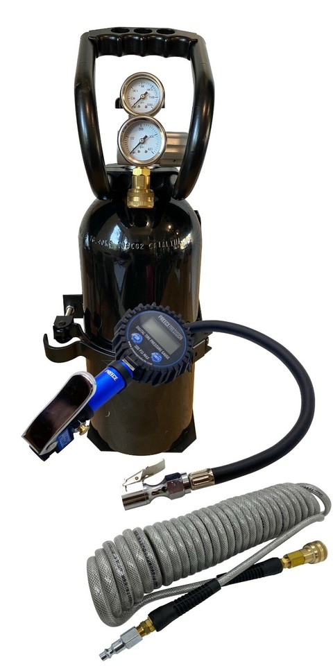 10lb CO2 Cylinder Tank RockGUARD Handle Upgrade Kit Offroad Jeep | eBay