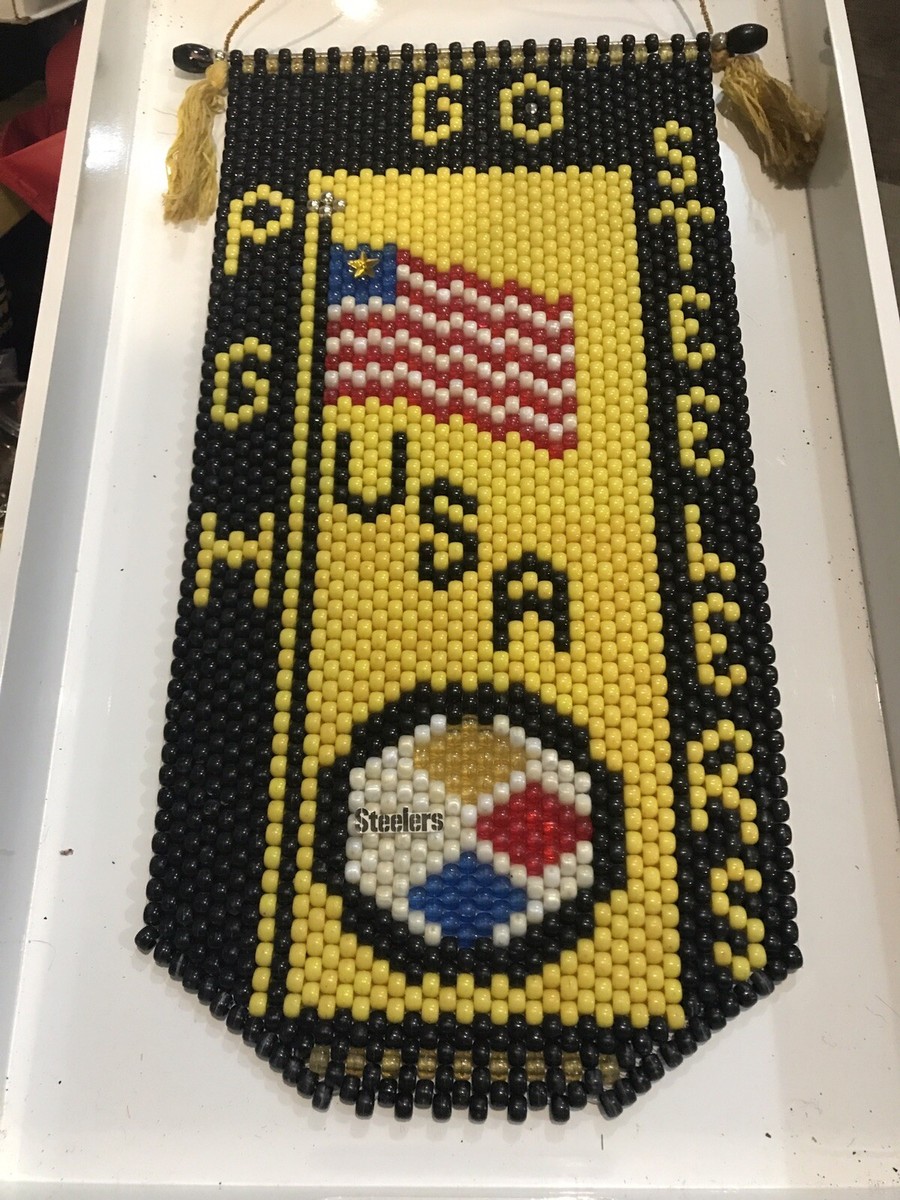 Pittsburgh Steelers Logo Perler Beads 🏈🏉Jump Into "Football