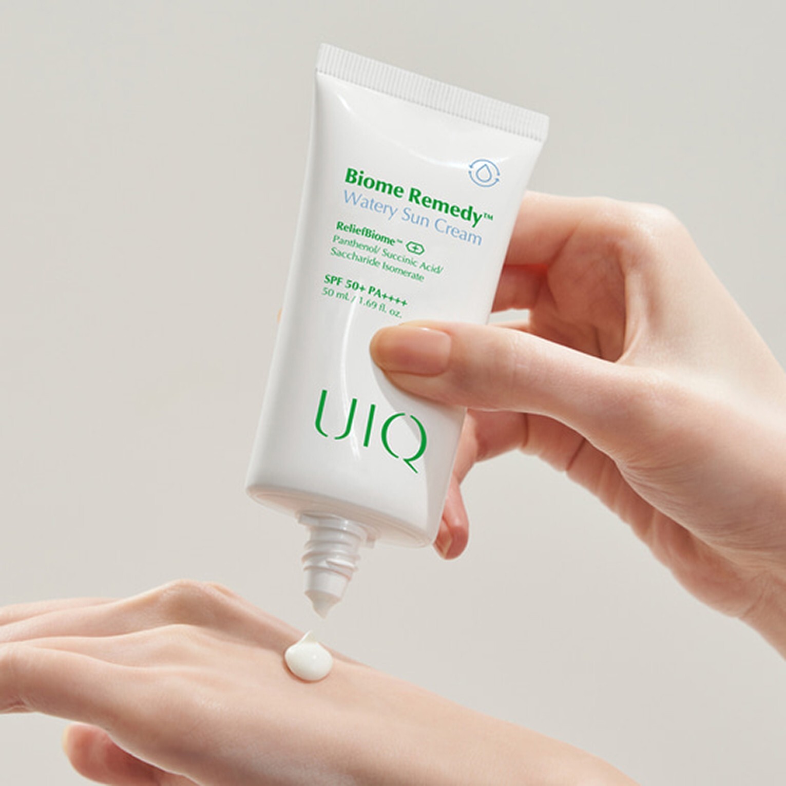 UIQ Biome Remedy™ Watery Sun Cream 1.69oz / 50ml SPF50+ PA++++ K-Beauty ...