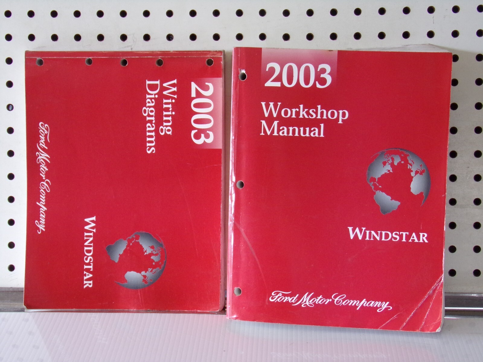 Genuine 2003 FORD WINDSTAR Paper Service Manuals with Wiring Diagrams ...