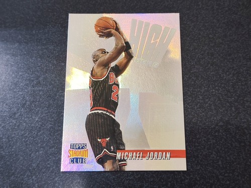 1996-97 Topps Stadium Club High Risers #HR14 MICHAEL JORDAN!! | eBay