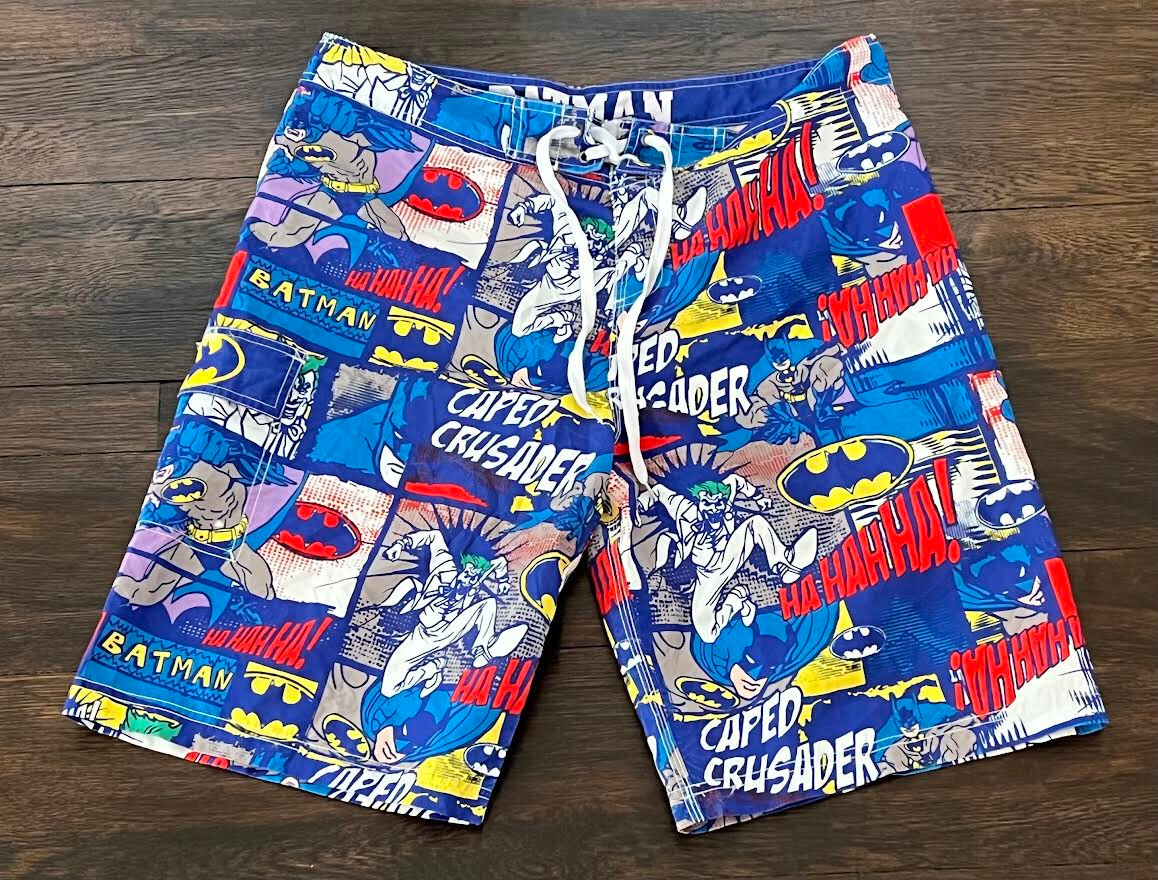 Batman and Joker DC Comics Super Hero Summer Swimming… - Gem