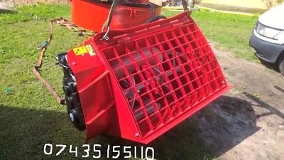 Bran New Bucket mixer concret digger, Telehandler from 4ft. to 6ff8 ...