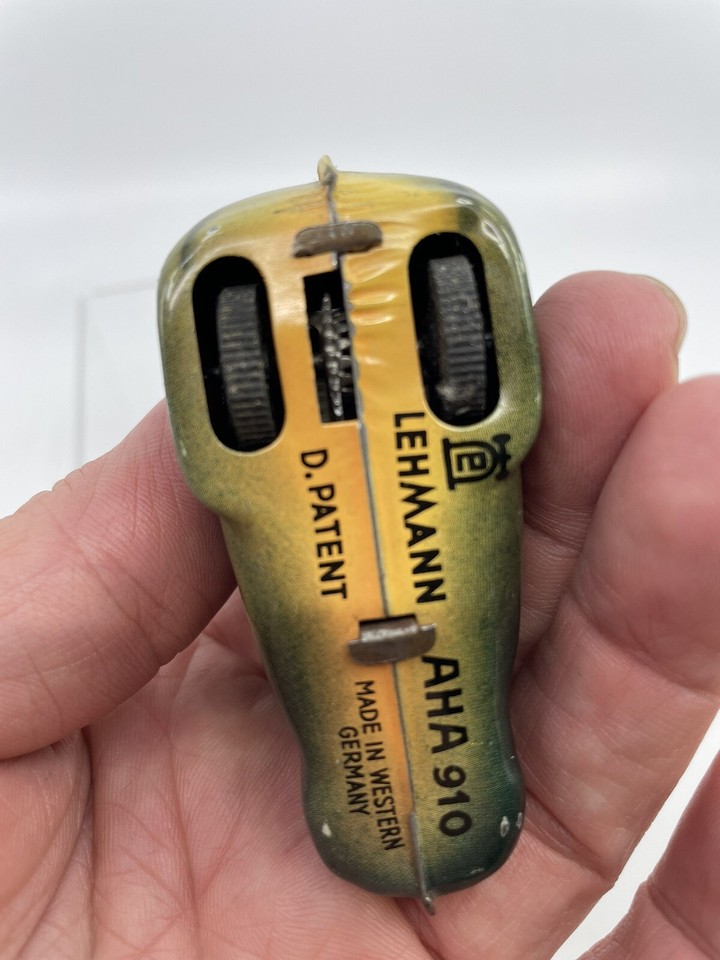 Vintage Lehmann AHA 910 Circus Seal with ball friction tin toy West ...