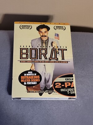 BORAT DVD Comedy (VG) Rare Sacha Baron Cohen Factory Sealed New | eBay