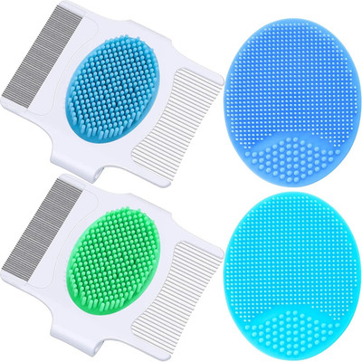 Cradle Cap Brush and Comb Baby Child Cradle Cap Set for Scalp FAST FREE ...