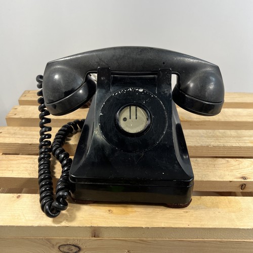 Vintage 1940s WESTERN ELECTRIC Phone Black Plastic | eBay