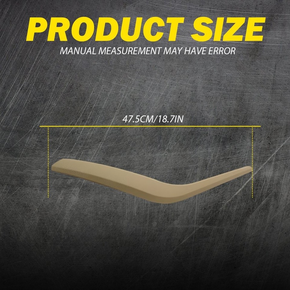 2X Interior Armrest Door Pull Handle Grab Cover Beige For BMW X1 E84 ...