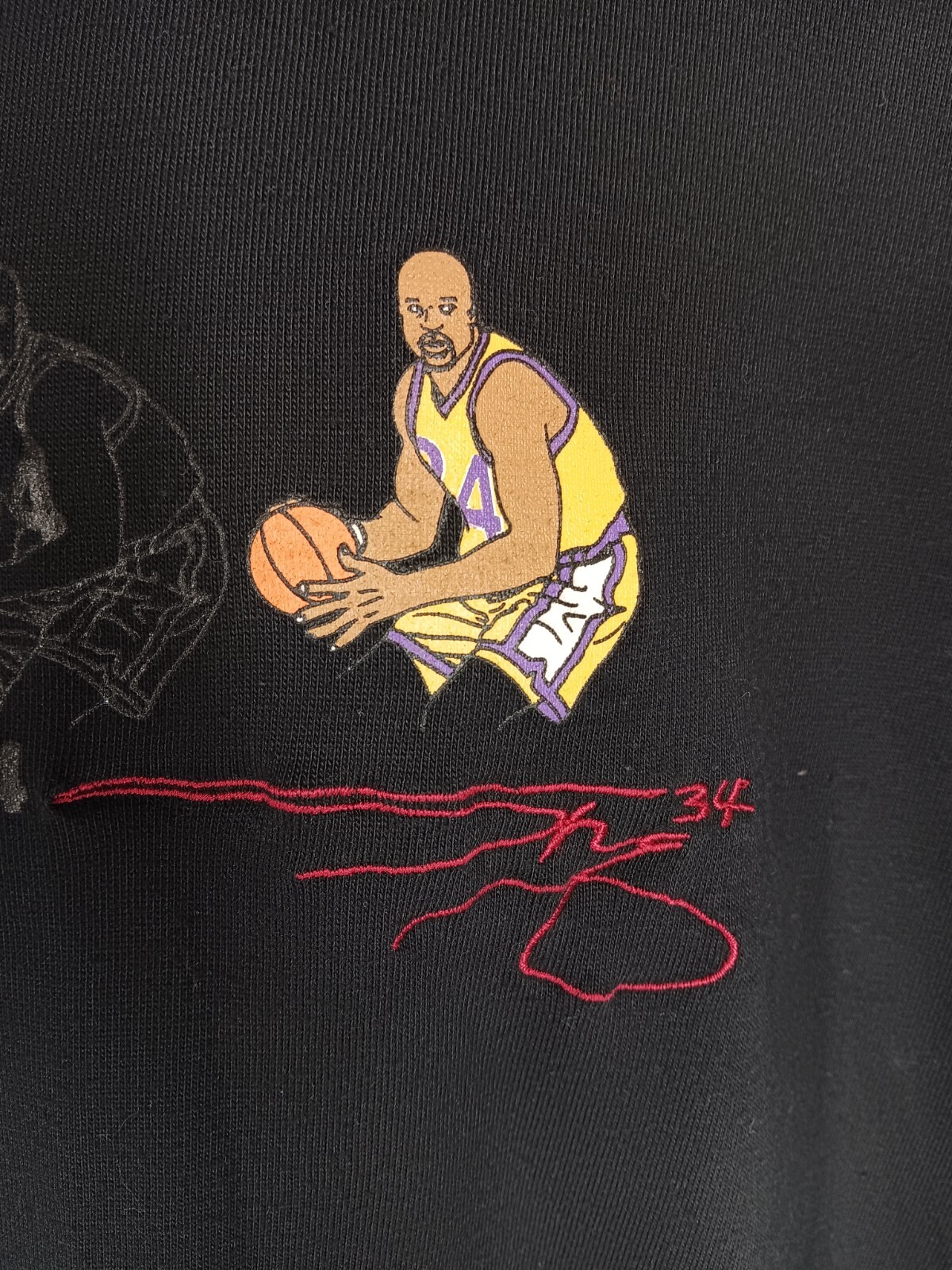 Vintage Shaq Signature Series Men's Size Shirt L Shaq… - Gem