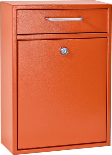Epoch Design Locking Security Mail-Drop Box Heavy Duty - Orange | eBay ...