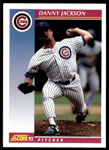 1992 Score Baseball Card Danny Jackson Chicago Cubs #120 | eBay