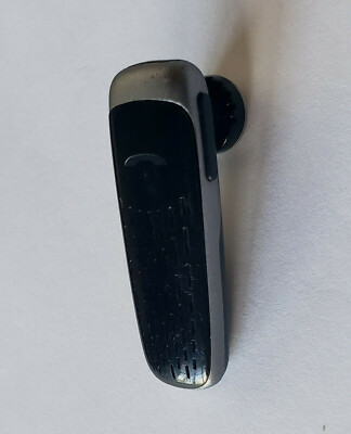 Black Plantronics M25 Bluetooth Wireless Headset - NO POWER - Read ...