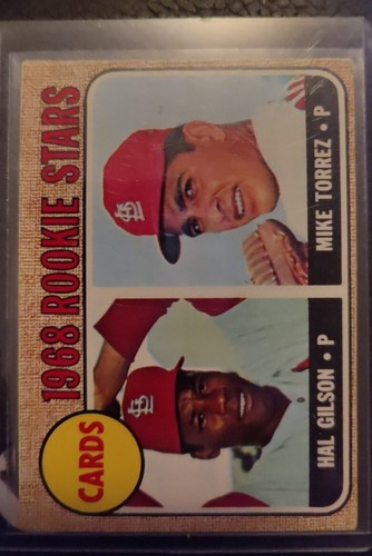 Hal Gilson Mike Torrez 1968 Topps Baseball Set Break #162 ROOKIE STARS ...