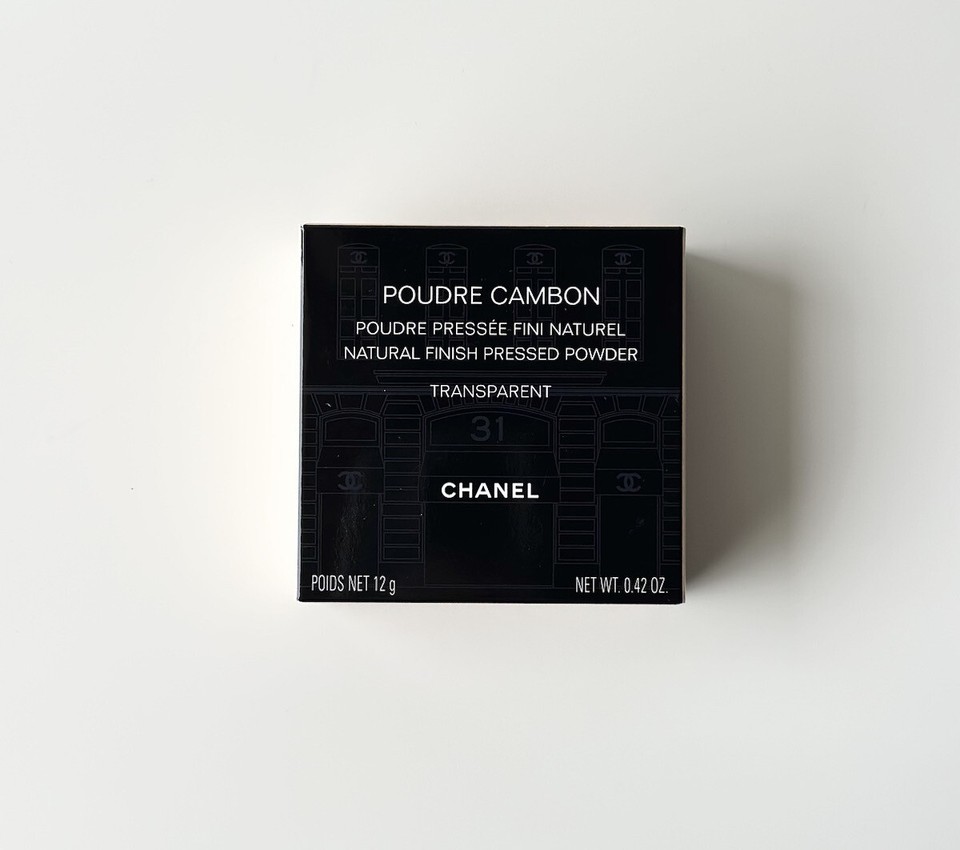 Chanel Poudre Cambon Natural Finish Pressed Powder- Transparent NIB | eBay