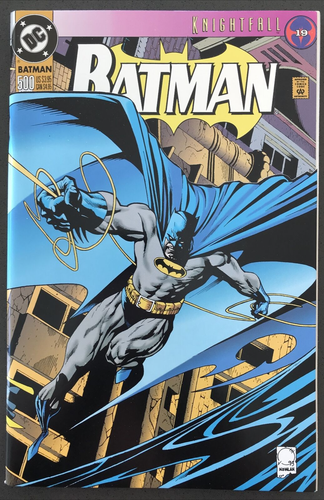 Batman Knightfall Oct. 1993 DC Comic #500 Collectors Edition Die Cut ...