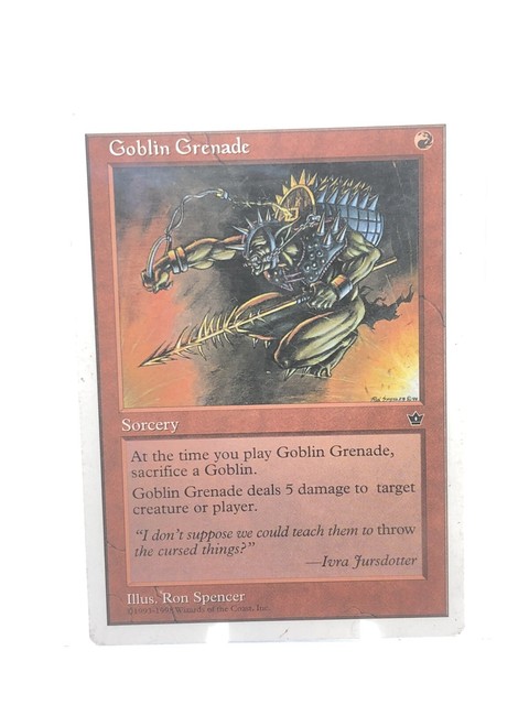 MTG Goblin Grenade Anthologies Regular Common for sale online | eBay
