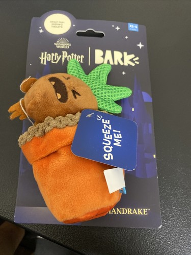 Bark Box WB/WIZARDING WORLD-HARRY POTTER-MANDRAKE Rare Dog Toy XS/S NWT ...