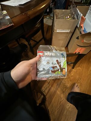 LEGO 40341 Xtra Sea Accessories Fish Shark Parrot Surfing Oyster ...