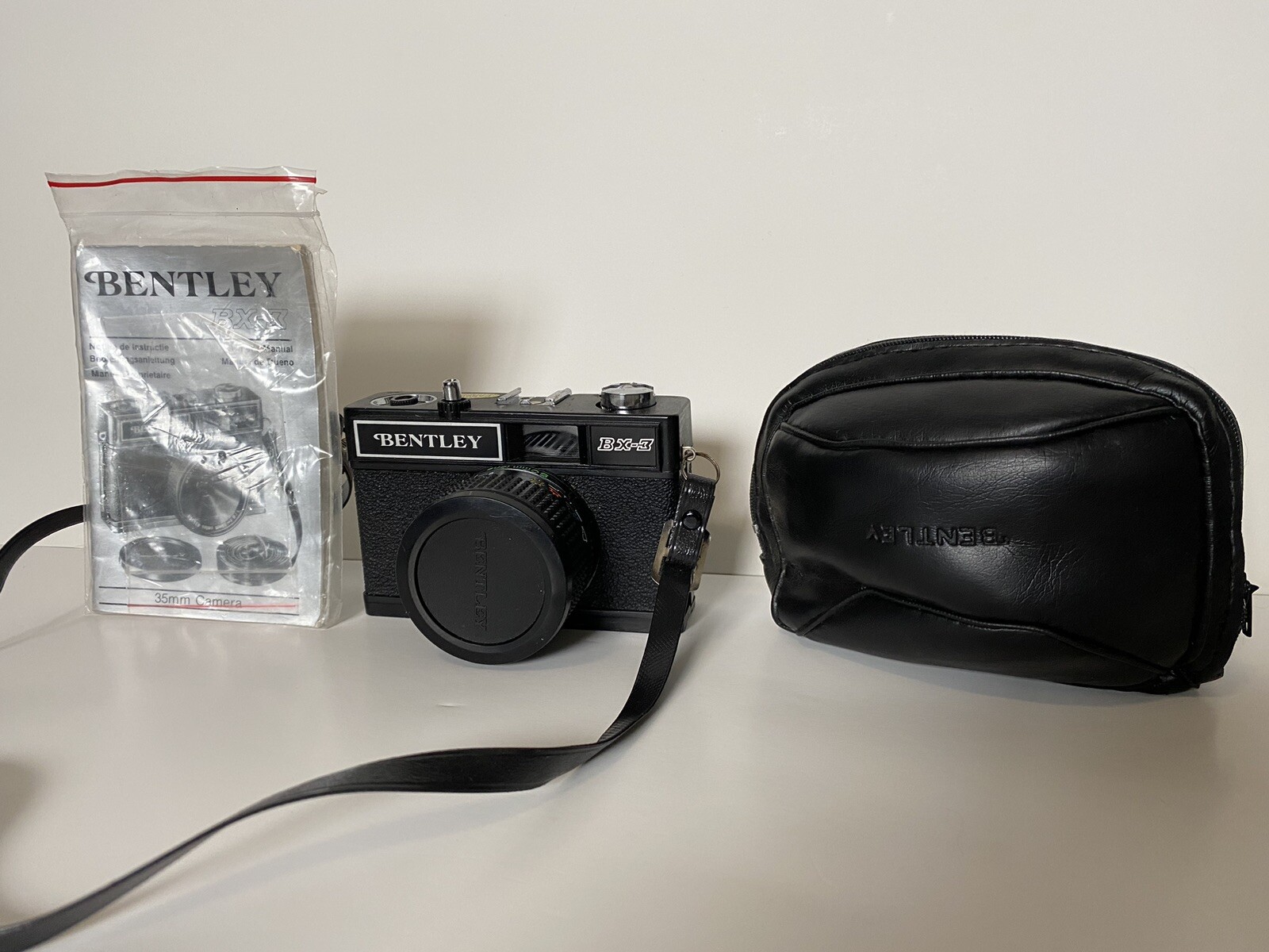 Vintage Bentley BX-3 35mm Film Camera 1:61 Optical Lens with Cap Series ...