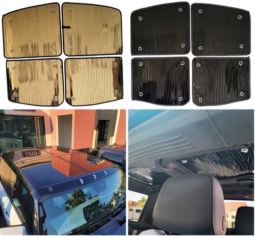 2022 - 2026 HUMMER EV Infinity Roof Sky Panels Sunroof SunShade USA ...