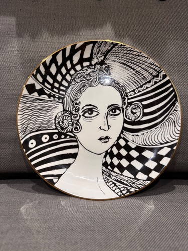 Grayson Perry - The Great Beauty Portrait Plate #1 | eBay UK