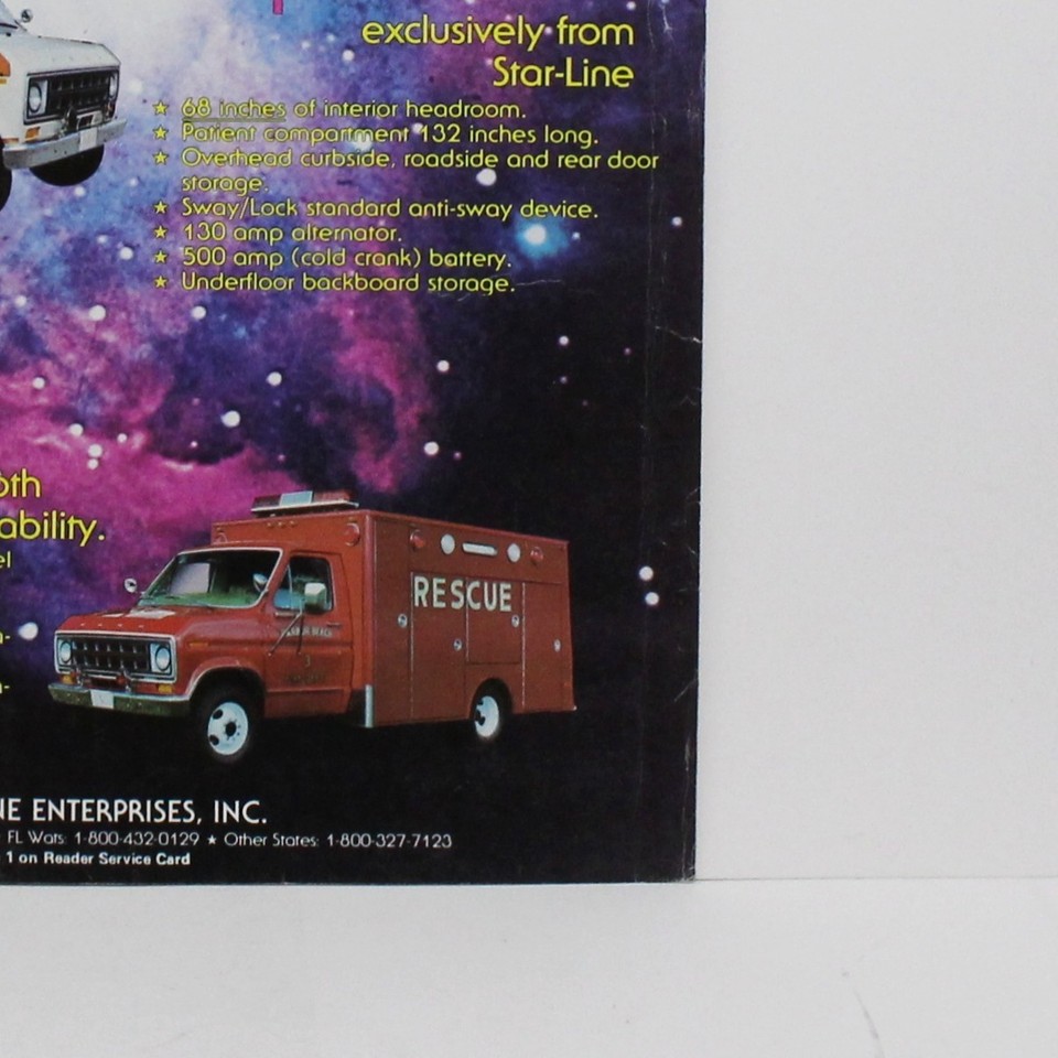 Collectible 1979 Star-Line Enterprises Original Ambulance Magazine ...