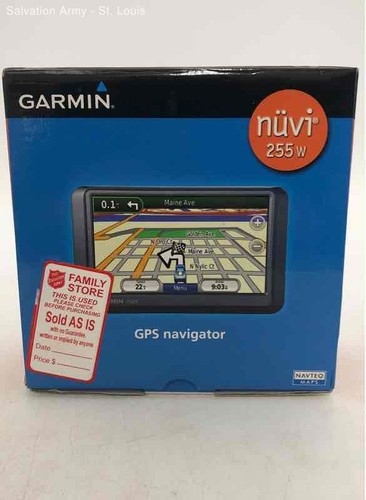 Garmin nüvi 255W Black Touch Screen Interface Automotive Mountable GPS ...