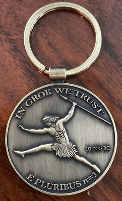 “In Grok We Trust” Riders Heroscape Defenders of Kinsland Key Chain E ...