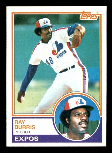1983 Topps Baseball #474 Ray Burris EX/MT or Better *aa1 | eBay