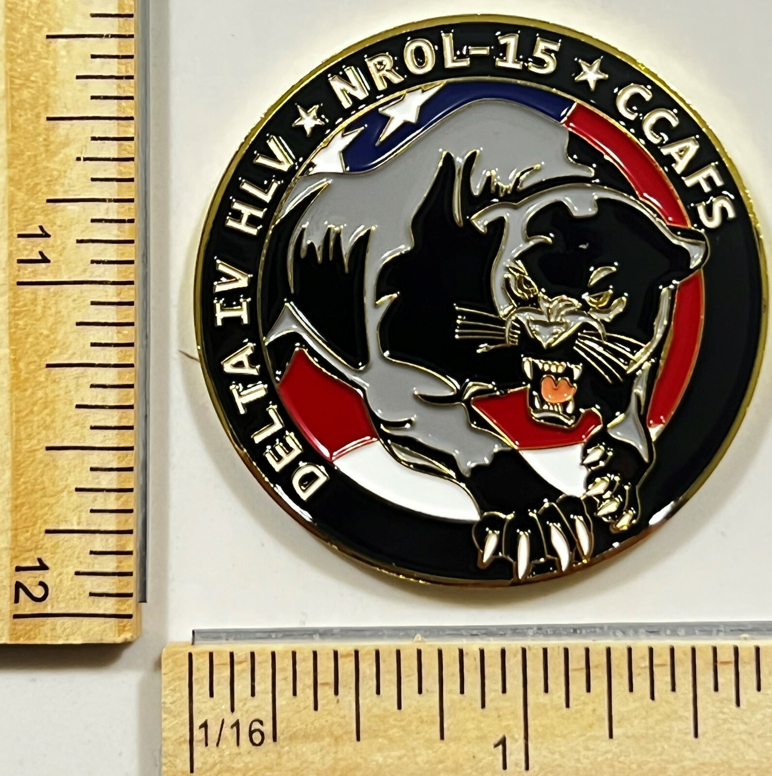 MILITARY CHALLENGE COIN - NATIONAL RECONNAISSANCE OFFICE NROL-15 DELTA ...