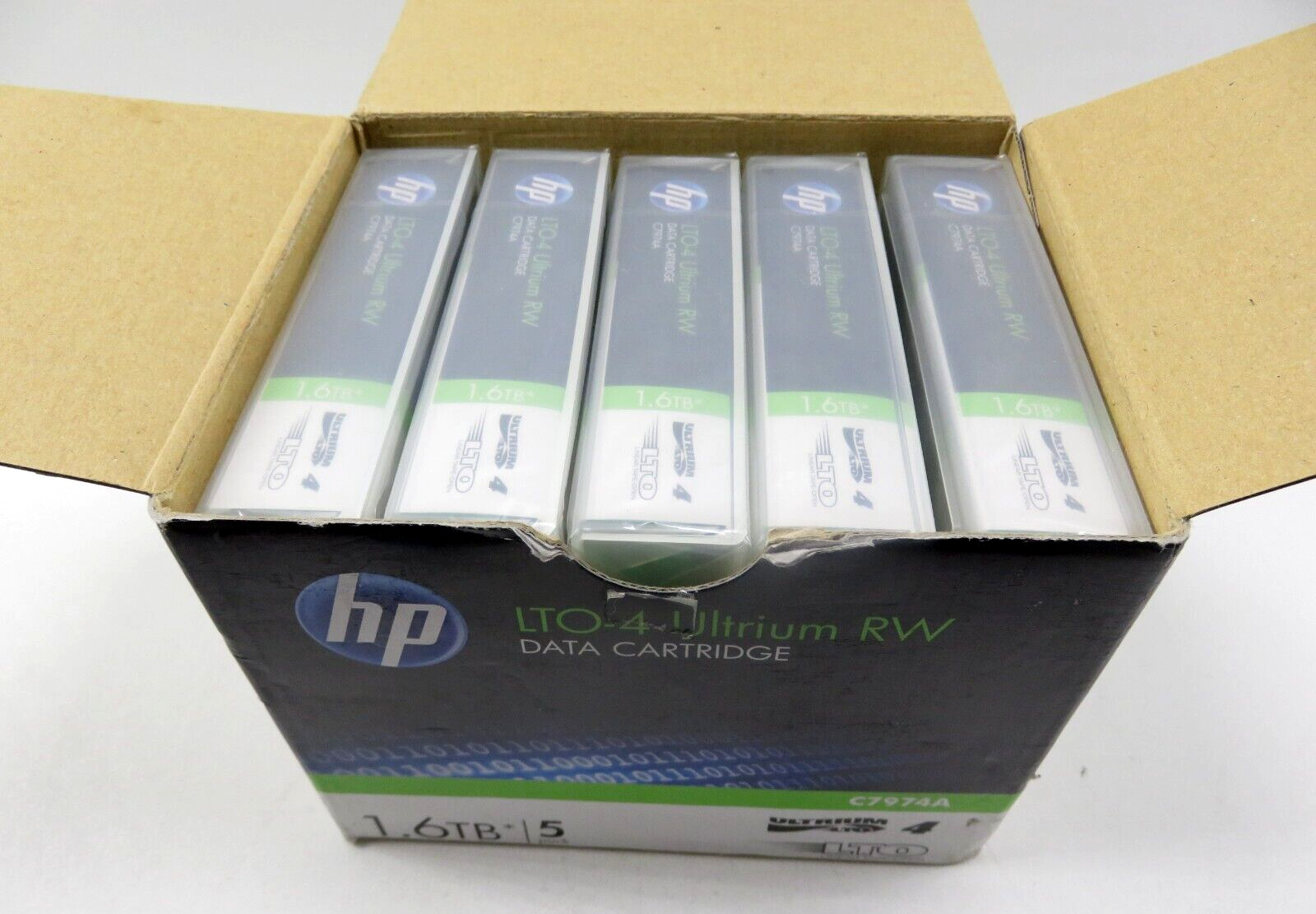 Lot of 5 HP C7974A LTO-4 Ultrium RW 1.6TB Data Cartridge | eBay