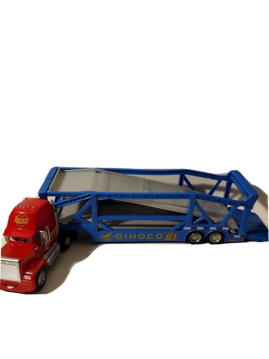 Mack Lightning Mcqueen Dinoco Disney Pixar Cars Launching Mack