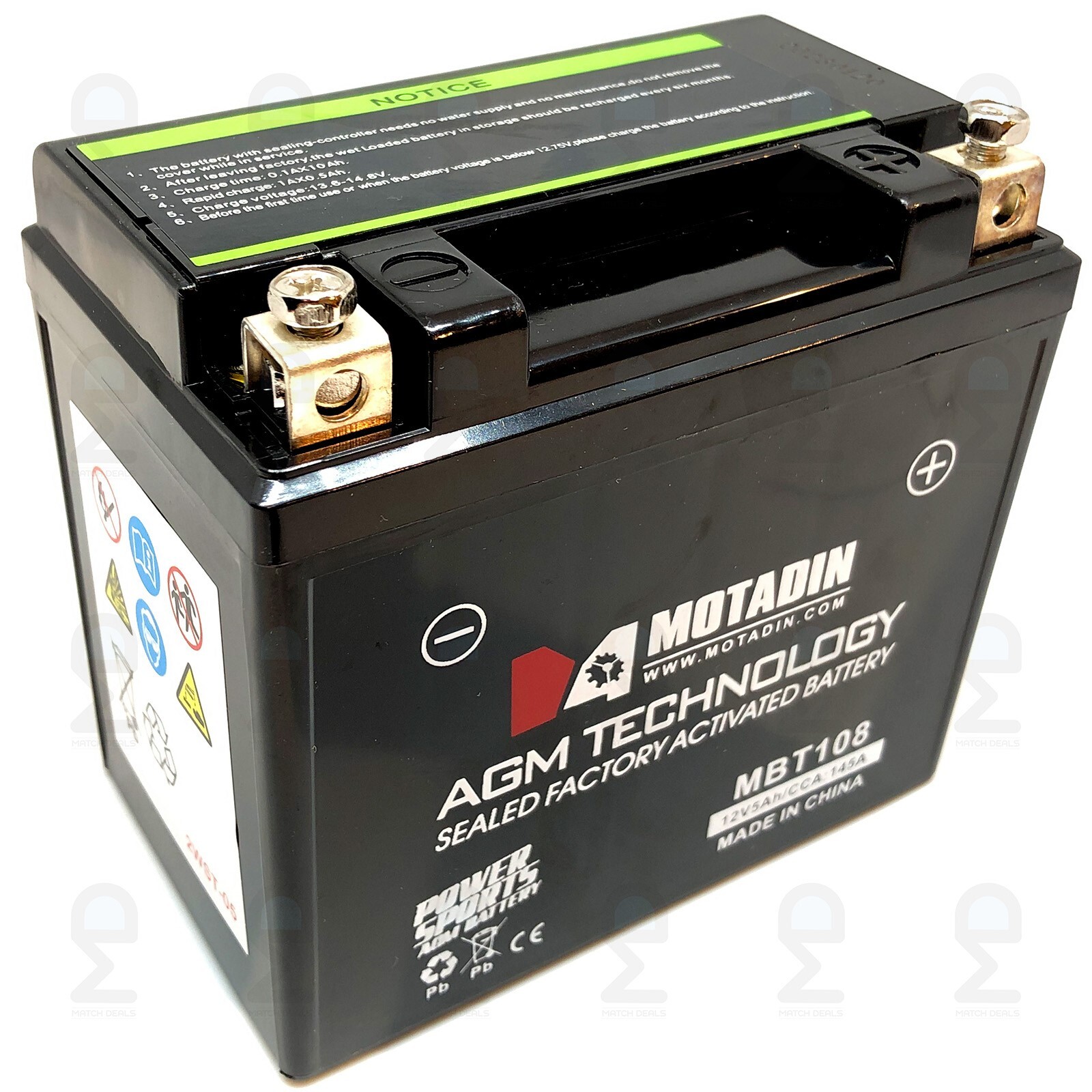 AGM BATTERY FOR KTM 520 MXC RACING 2001-2005 / 500 XC-W 2013-2015 | eBay