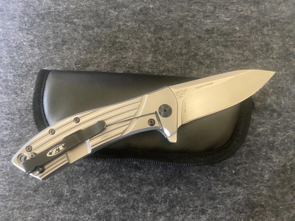 Zero Tolerance DISCONTINUED ZT 0801 ELMAX Rexford design | eBay