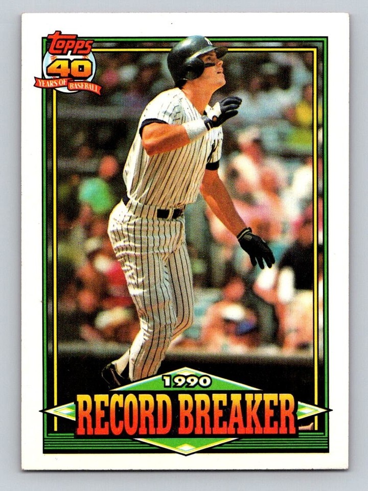 1991 TOPPS BASEBALL CARDS - ROOKIE - MVP - HOF - COMPLETE YOUR SET ...