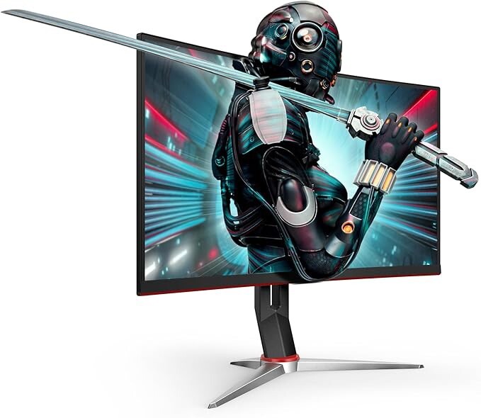 AOC 27 inch monitor curved Q27G2G4 (No Stand) | eBay