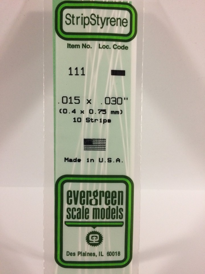 Evergreen Polystyrene #100-297 Strips, Tubes, Rods, Angles, I-Beam, H ...