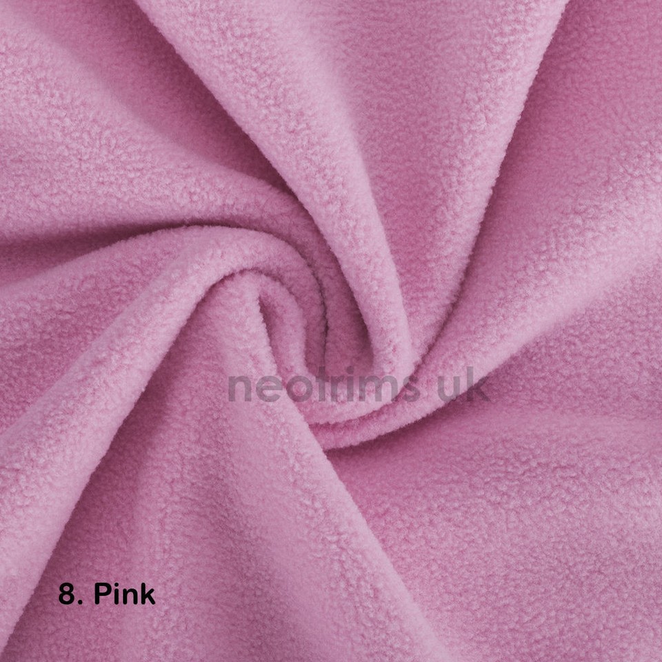 Polar Fleece Anti Pill Fabric Cuddly Soft Pile Washable Craft Material ...