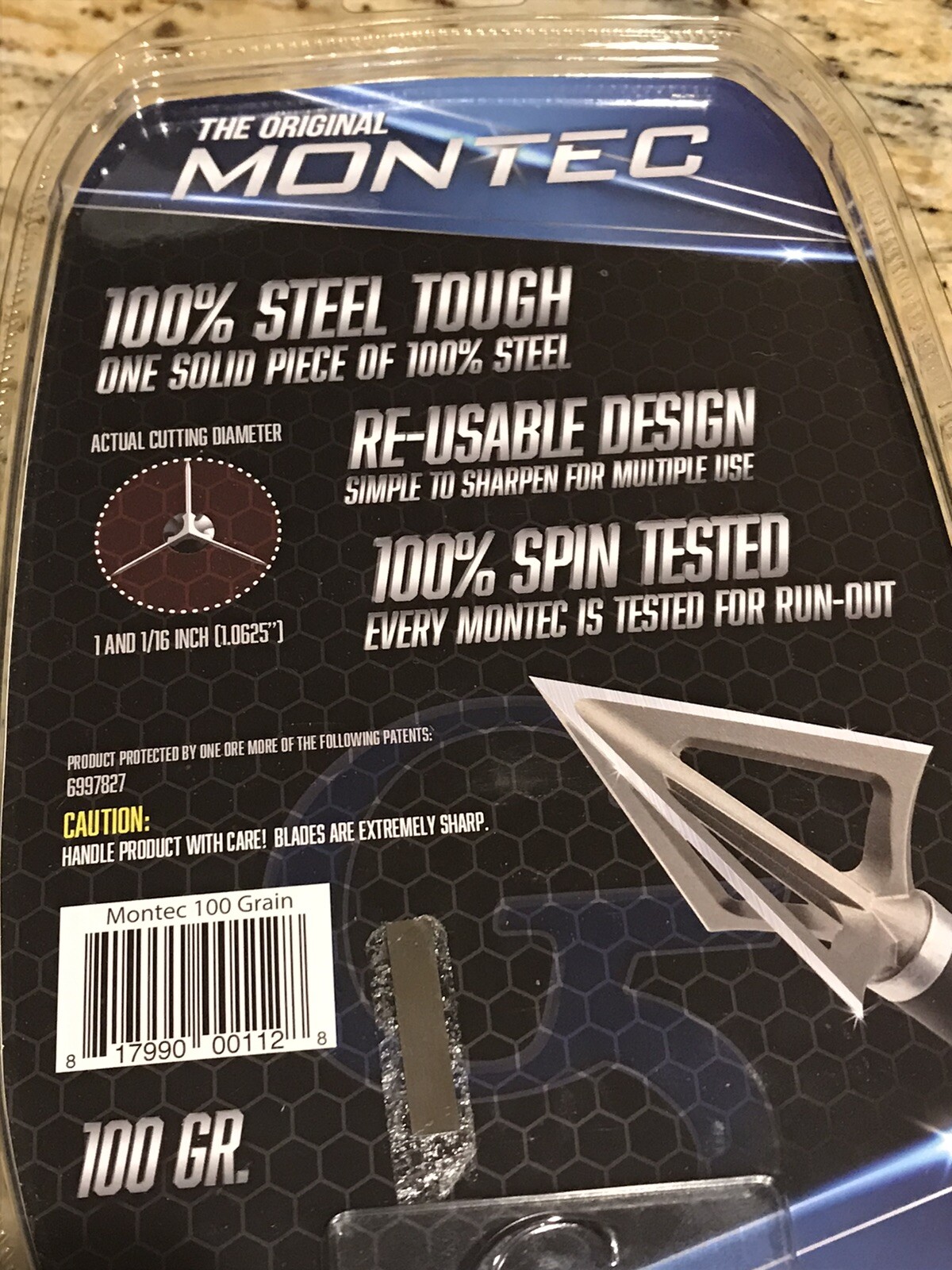 100% Solid Steele G5 Outdoors The Montec Broadhead Both Arrowhead Types ...