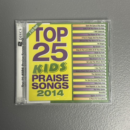 TOP 25 KIDS PRAISE SONGS 2014 2 CD SET NEW SEALED BEST KNOWN CCLI ...