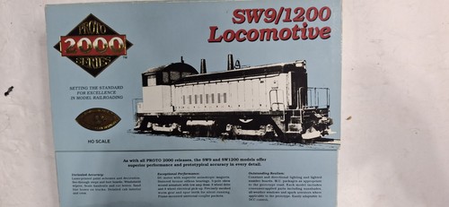 HO Scale Proto 2000 SW9/1200 Switcher Locomotive Undecorated. Tested ...