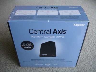 Seagate Maxtor Central Axis 1TB Network Storage Server | 1 TB | 7200 ...