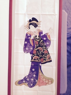 JAPANESE TENUGUI L COTTON ART CLOTH SUSHI CHEF BANDANNA. 33 CM x 99 CM ...