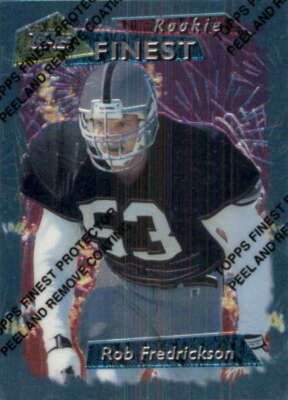 1995 TOPPS FINEST #158 ROB FREDRICKSON RAIDERS | eBay