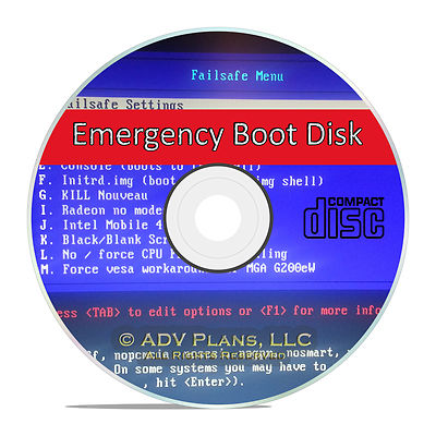 Boot, Format, Restore Emergency Recovery Hard Drive Utility Diagnostics ...
