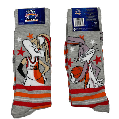 Space Jam Socks - 2 PAIRS 🧦🧦 Size 6-12 | Fast Shipping! Lola & Bugs ...