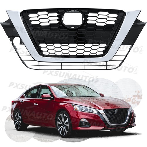 Grille Assembly Fit For 2019 2020 2021 Nissan Altima Front Upper Bumper ...